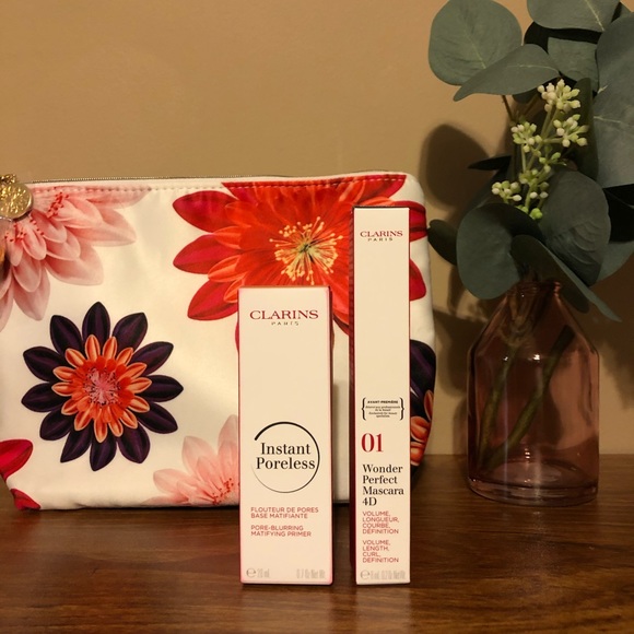Clarins | Other | Clarins Set Of Two Poreless Primer 4d Mascara | Poshmark
